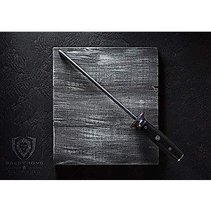 Dalstrong Honing Steel - 10" Rod - Gladiator Series Elite - HC Stainless Steel - G10 Garolite Handle - NSF Certified