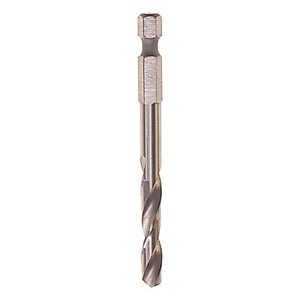 BOSCH HB85PB 3-3/8 In. High-Speed Steel Hole Saw Pilot Bit, Silver