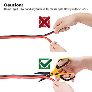 CARTMAN 4 Gauge 16 Feet Jumper Cables 300AMP Heavy Duty Booster Cable in Carry Bag