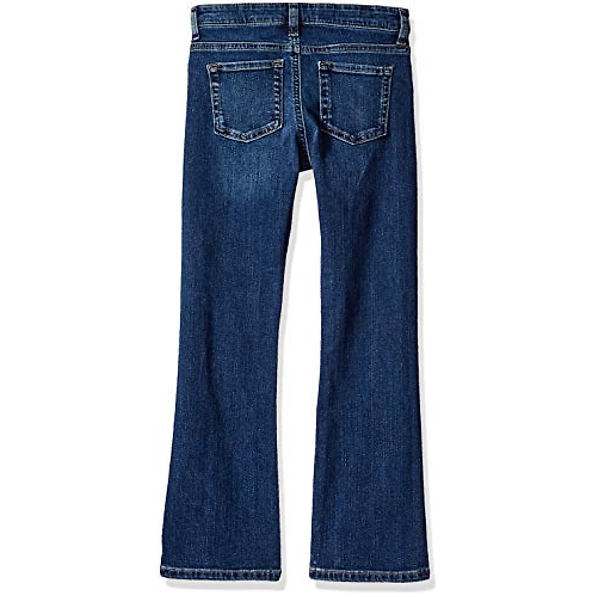 Amazon Essentials Girls' Slim Boot-Cut Stretch Jeans, Medium Wash, 14