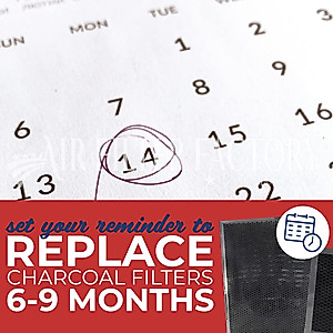 2-Pack Air Filter Factory Replacement For 5230W1A002A Charcoal Carbon Filters