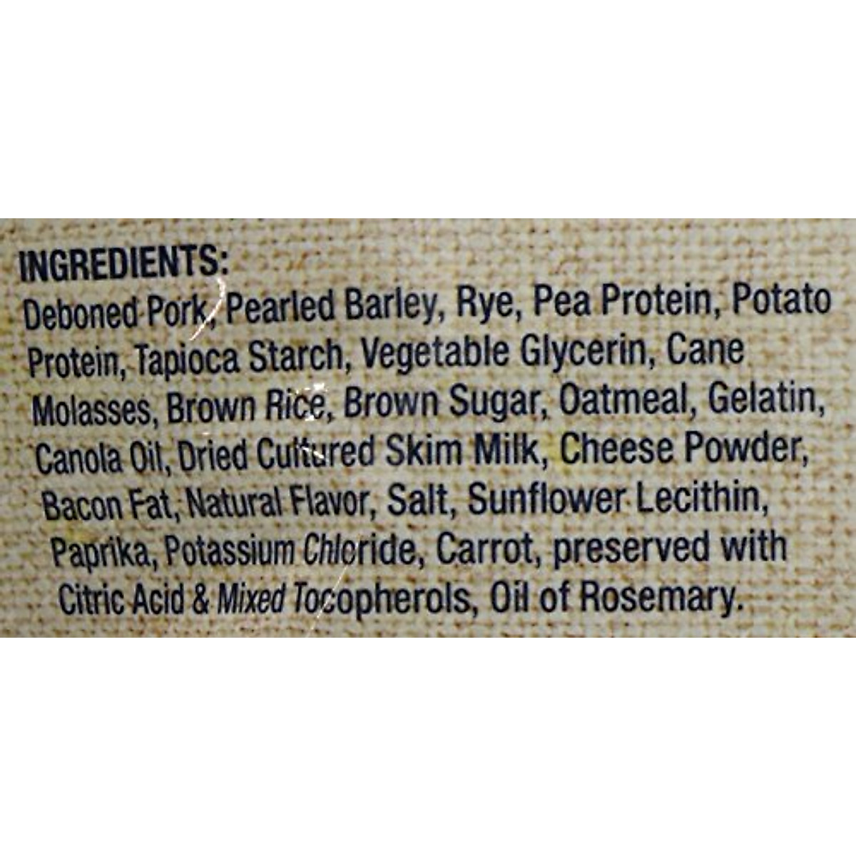 Blue Buffalo Sizzlers Natural Bacon-Style Soft-Moist Dog Treats, Original Pork 15-oz Bag