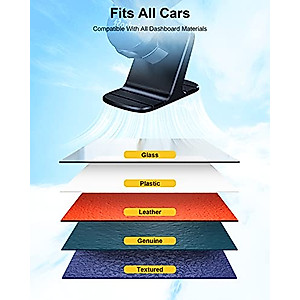 Rorhxia Fits MagSafe Car Mount [Strongest 3M Adhesive ＆ Curved Surface Friendly] Phone Holder for Car Dashboard Vent HandsFree iPhone Car Mount Holder for MagSafe iPhone 14 Pro Plus 13/12 All Phones