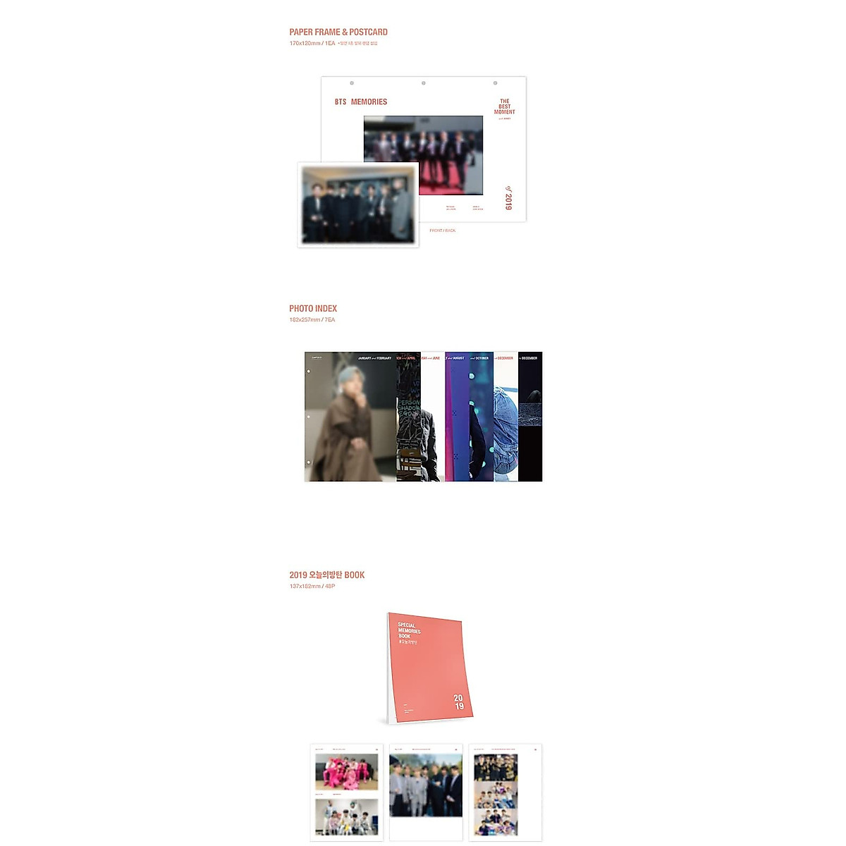Dreamus, [DVD] [REISSUE PRE-ORDER] BTS MEMORIES OF 2019 DVD+Pre-Order Benefit (BTS2019DV)