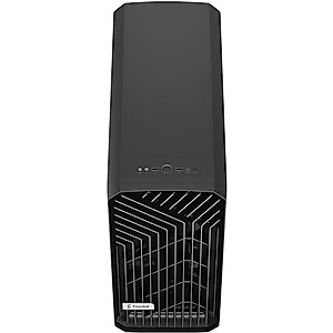 Fractal Design Torrent Black - Light Tint Tempered Glass Side Panel - Open Grille for Maximum air Intake - Two 180mm PWM and Three 140mm Fans Included - Type C - ATX Airflow Mid Tower PC Gaming Case