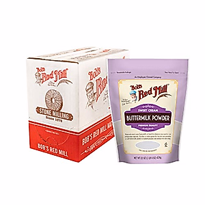 Bob's Red Mill Sweet Cream Buttermilk Milk Powder, 22-ounce (Pack of 4)