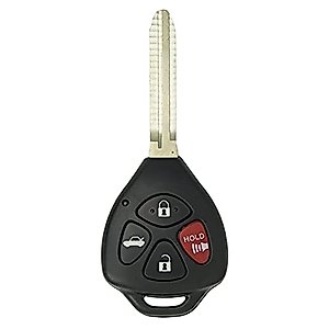 Keyless2Go Replacement for New Keyless Entry Remote Car Key for Select Toyota Avalon Corolla Vehicles That Use GQ4-29T with 4D67 Chip