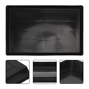 Dog Crate Replacement Pan- Plastic Pet Cage Cleaning Tray- Cage Tray Plastic Base Tray for Rabbit Dog Cat 43x28cm