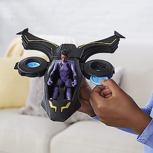 Spider-Man Marvel Studios' Black Panther Wakanda Forever Vibranium Blast Sunbird with 6-Inch Shuri Action Figure, Toy for Kids Ages 4 and Up