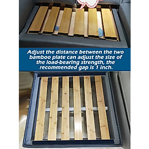 Kaupuar 27 * 25 inch Adjustable Couch Cushion Support Thicker Boards Insert Under Sofa Repair- Fix Sagging Furniture Seat (Set of 7)