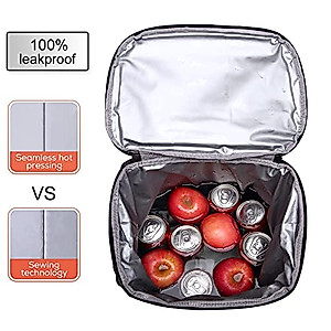 TRYPRY Cooler Backpack Leakproof 30 Cans Lightweight Backpack Insulated Cooler for Lunch Picnic Fishing Hiking Camping Park Beach (Black)