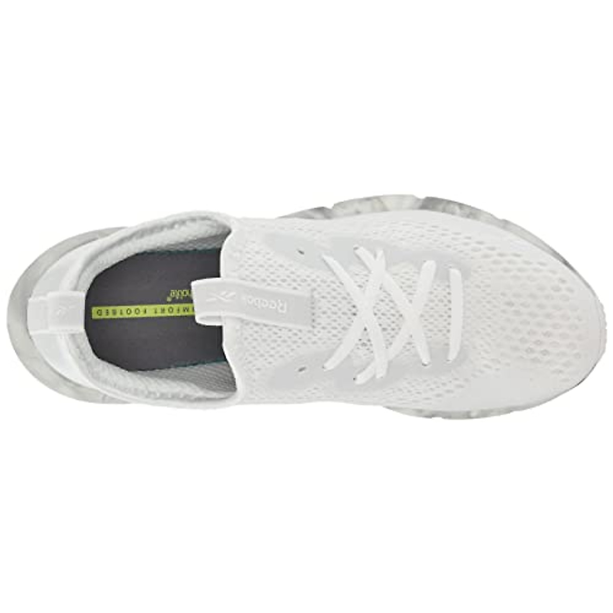 Reebok Women's Zig Sky Cross Trainer, White/Cold Grey/Pure Grey, 8.5