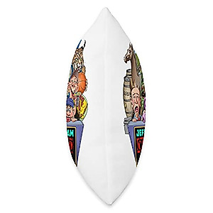 JEFF DUNHAM Lexington, KY (2023) Throw Pillow, 16x16, Multicolor