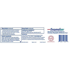 Premier Enamelon Fluoride Toothpaste 4.3 oz (122 g) Mint Breeze (1 tube)