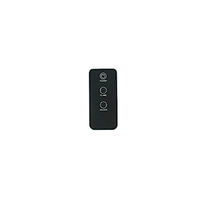 Remote Control for Twin-Star 23EF020GRA 28EF020GRA 33EF020GRA 23EF010GRA 28EF010GRA 33EF010GRA DFS-760-1 Electric Fireplace Infrared Quartz Space Heater