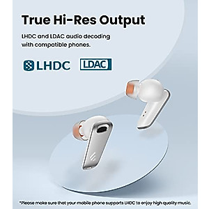 Edifier NeoBuds Pro Hi-Res Bluetooth Earbuds - Hybrid Active Noise Cancelling Earbuds with LDAC & LHDC - Wireless Earbuds - 6 Mics for Call - 24H Playtime App