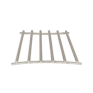 Spectrum Diversified Euro Grande, Heat-Resistant Steel Dining Protector Modern Metal Trivet for Kitchen Table, Holds Hot Pots & Cast Iron Cookware