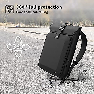 Smatree Waterproof Carrying Backpack for DJI Mini 3 Pro, Hard Shell Travel Bag for DJI Mini3 Pro Drone Accessories and Gopro Hero 10/9/8/7/6/5(Only Backpack)