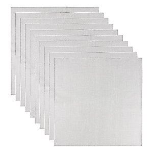 Auroal 10 Pack Silicone Dehydrator Sheets, Apply to dehydrator & Freeze Dryer, Non Stick Dryer Mats, for Meat, Beef, Jerky, Herbs, with High Temperature Resistance Easy to Clean, Square 14x14 in