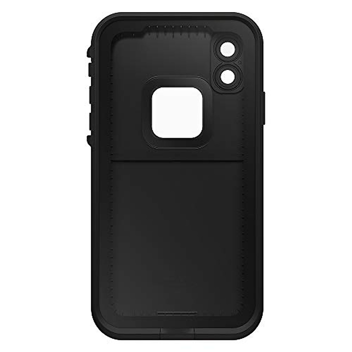 Lifeproof FRĒ SERIES Waterproof Case for iPhone Xr - Retail Packaging - ASPHALT (BLACK/DARK GREY)