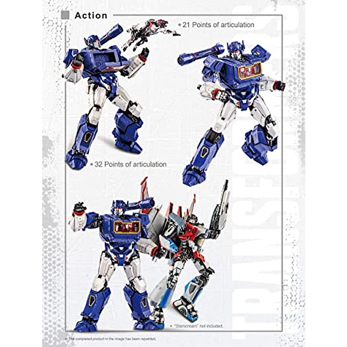 Transformers Soundwave Ravage Figure Model Kit – Cybertron Easy to Assemble 3D Articulated Action Pre Painted Collectible Series Toys Hobby 08112