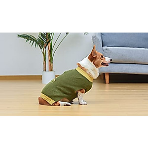 STAR WARS for Pets Boba Fett Dog Sweater, Extra Small (XS) | Boba Fett Sweater for Dogs | Pet Apparel, Sweater for Dogs | Gifts for Star Wars Fans, Boba Fett Gift, Green