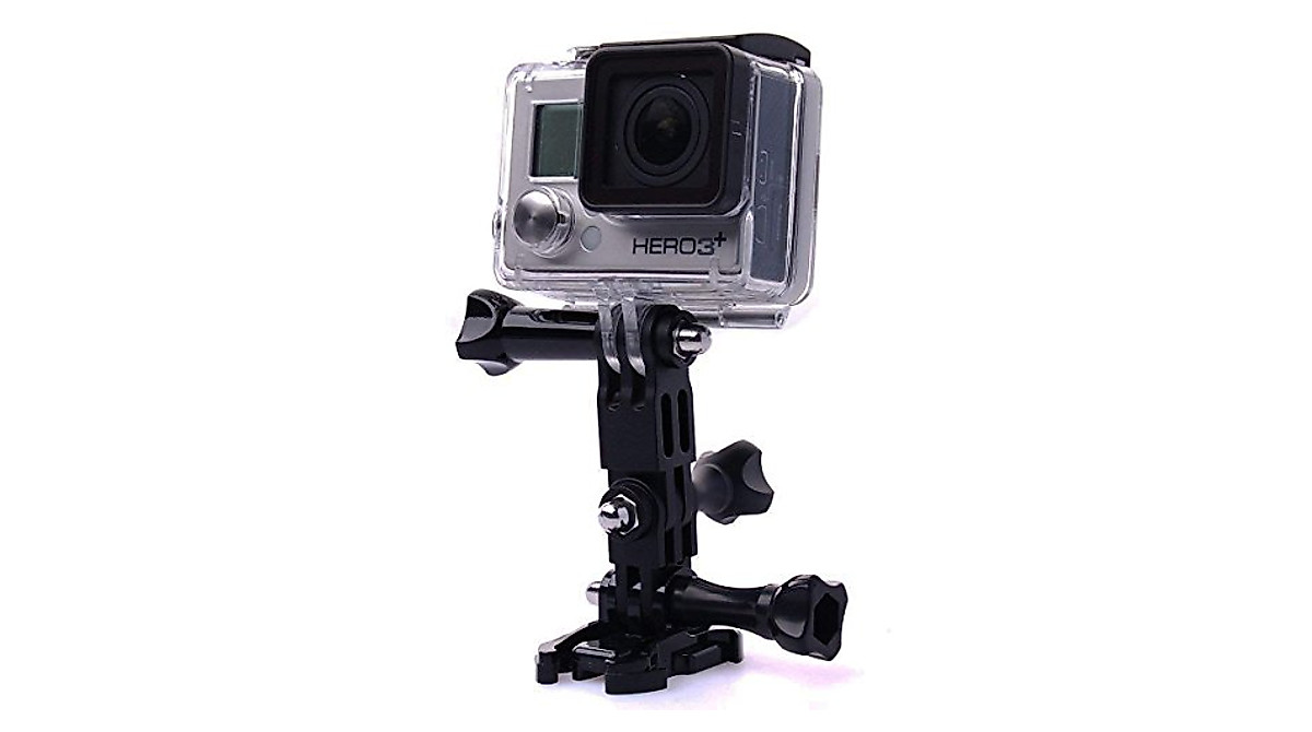 OctinPris 3-Way Adjustable Extension Pivot Arm Set for GoPro & More