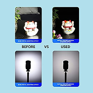 Camera Flash Bounce Diffuser Light Softbox [3-Pack] for speedlight Photography Accessories Compatible with Canon 560 565EX 580EX Godox V850 V860 TT600 TT685