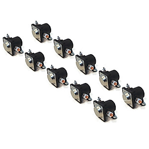 The ROP Shop | [Pack of 10] Motor Control 12V Motor Solenoid, 1306070 for Maxim 412301 Plow