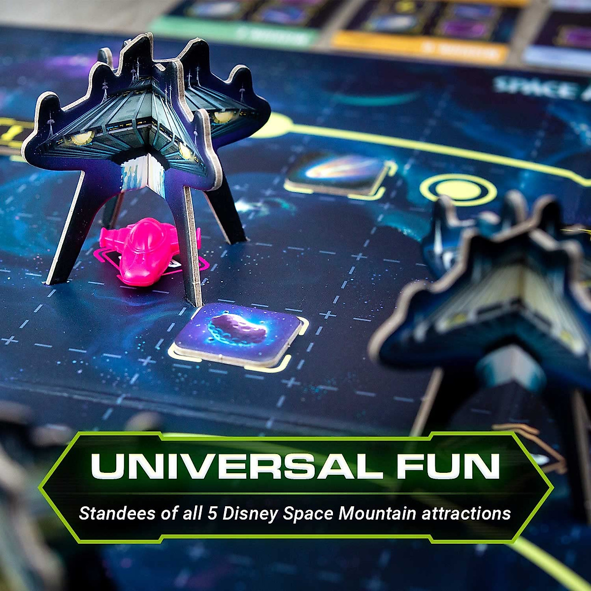 Disney Space Mountain, All Systems Go – an Exciting Racing Game Based on The Classic Disney Attraction for Ages 8 and Up