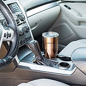 Primula Avalanche Double Walled Vacuum Sealed Stainless Steel Thermal Insulated Tumbler Stays Cold or Hot All Day Long, Reusable Thermos, 1 Count (Pack of 1), Copper