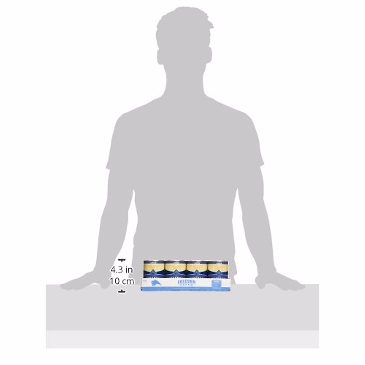 Blue Buffalo Freedom Grain Free Natural Senior Wet Dog Food, Chicken 12.5oz cans (Pack of 12)