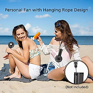 SkyGenius Handheld Fan Rechargeable, Personal Portable Fan 3 speed Levels, USB 4000 mAh Battery Operated [6-30H Worktime] Mini Fan for Girls Kids Women Travel Indoor Outdoor