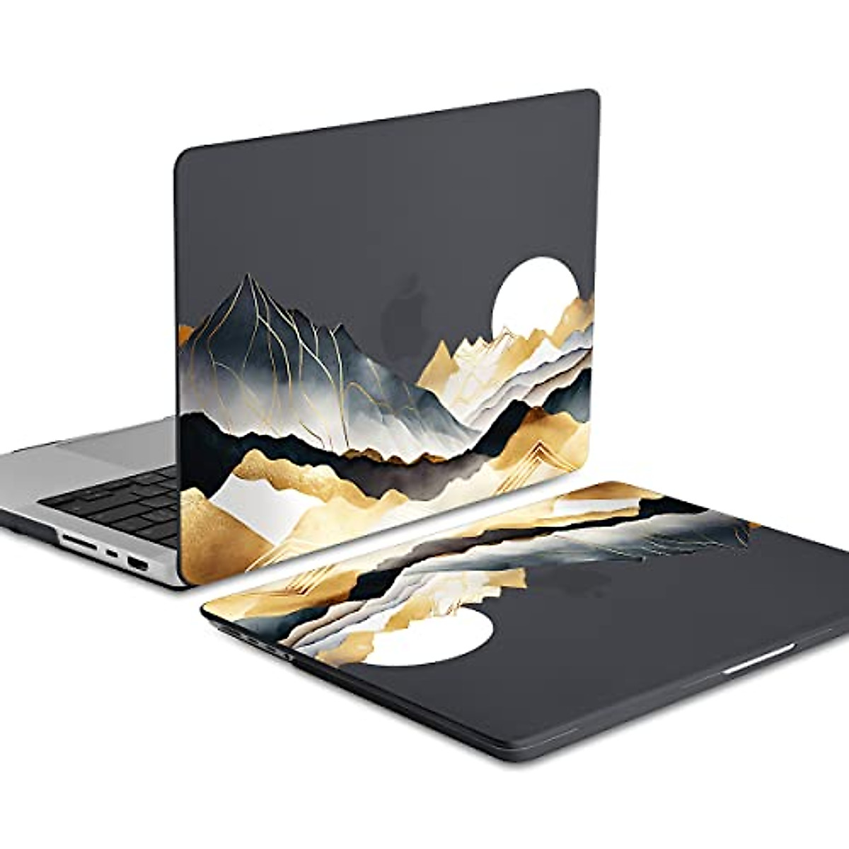 CAMPLALA Compatible with MacBook Pro 16 Inch Case 2023 2022 2021 Release M3/M2/M1 Pro/Max Chip Models A2991 A2780 A2485 - with Keyboard Cover, Screen Protector, OTG Adapters, Landscape