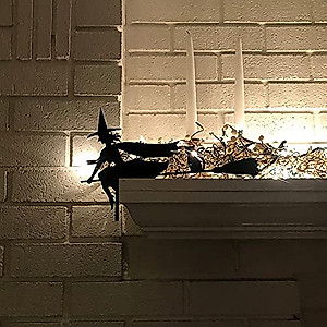 Patio Fall Decor, Halloween Door Corner Sign, Witch Decor, Witch Sign, Fall Home Decoration Witch, Thanksgiving Centerpieces for Tables Gifts Autumn Decor Outdoor Vintage Halloween Decor