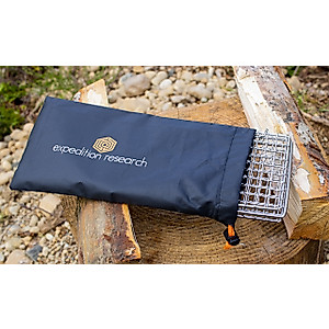 Family 3-Pack - The Original Bushcraft Grill - Welded Stainless Steel High Strength Mesh (Campfire Rated) - Expedition Research LLC, USA