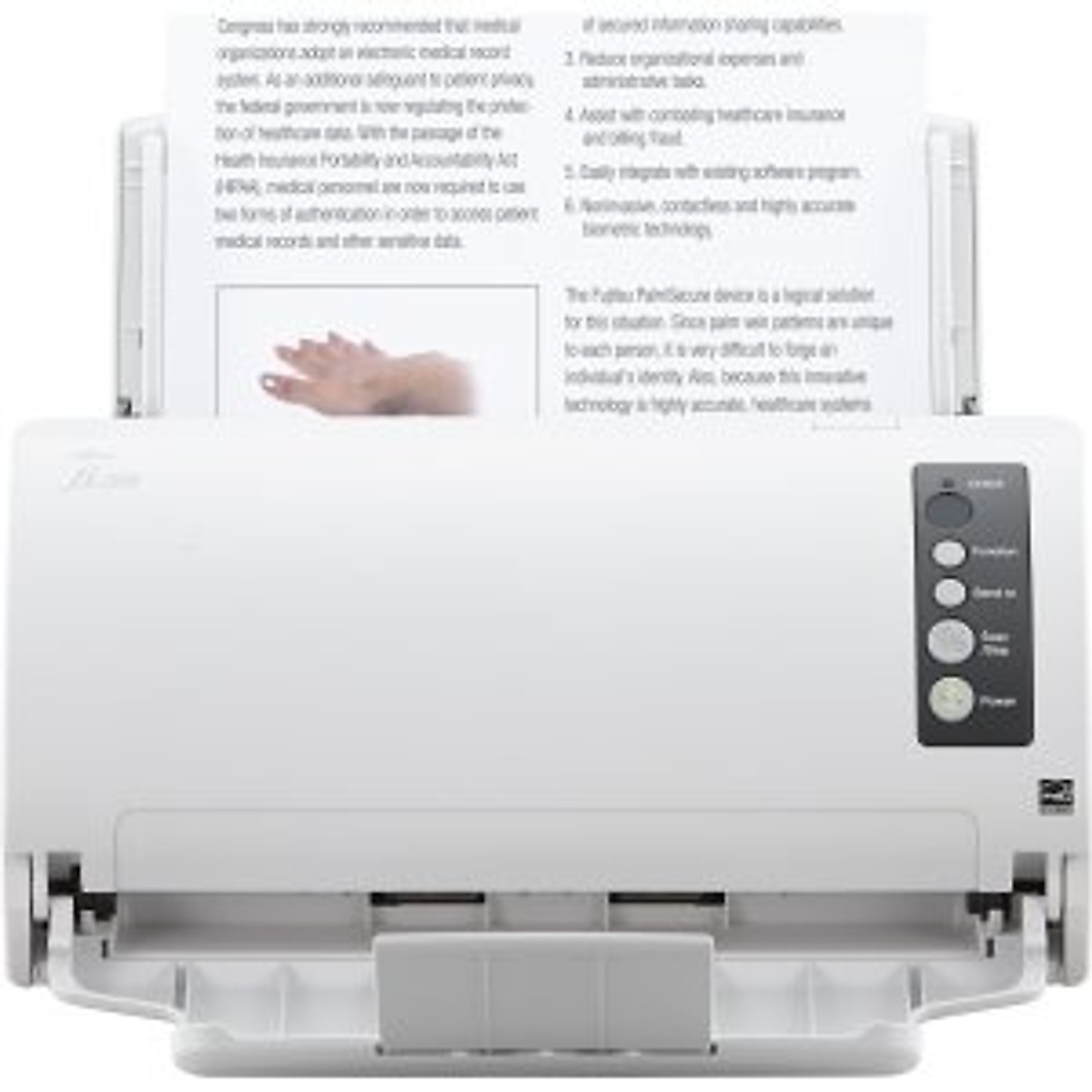 Fujitsu fi-7030 Value-Priced Front Office Color Duplex Document Scanner with Auto Document Feeder (ADF)