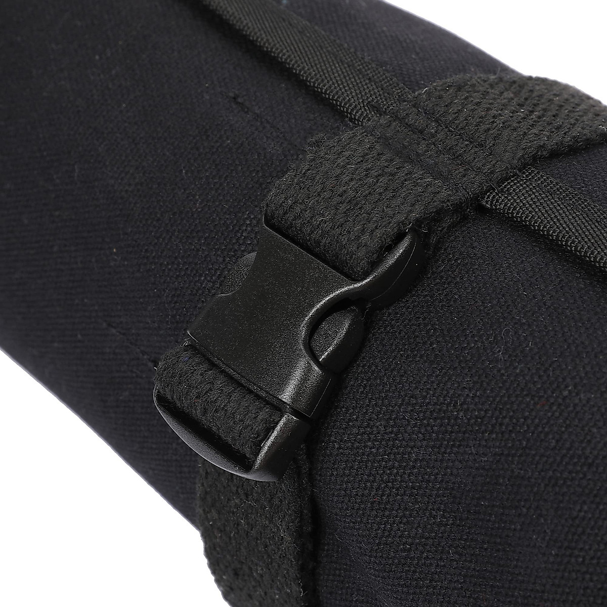 Chef's Knife Roll Bag With 10 Slots And 1 Large Zipper Pocket, Heavy Duty 16oz Waxed Canvas Knife Case