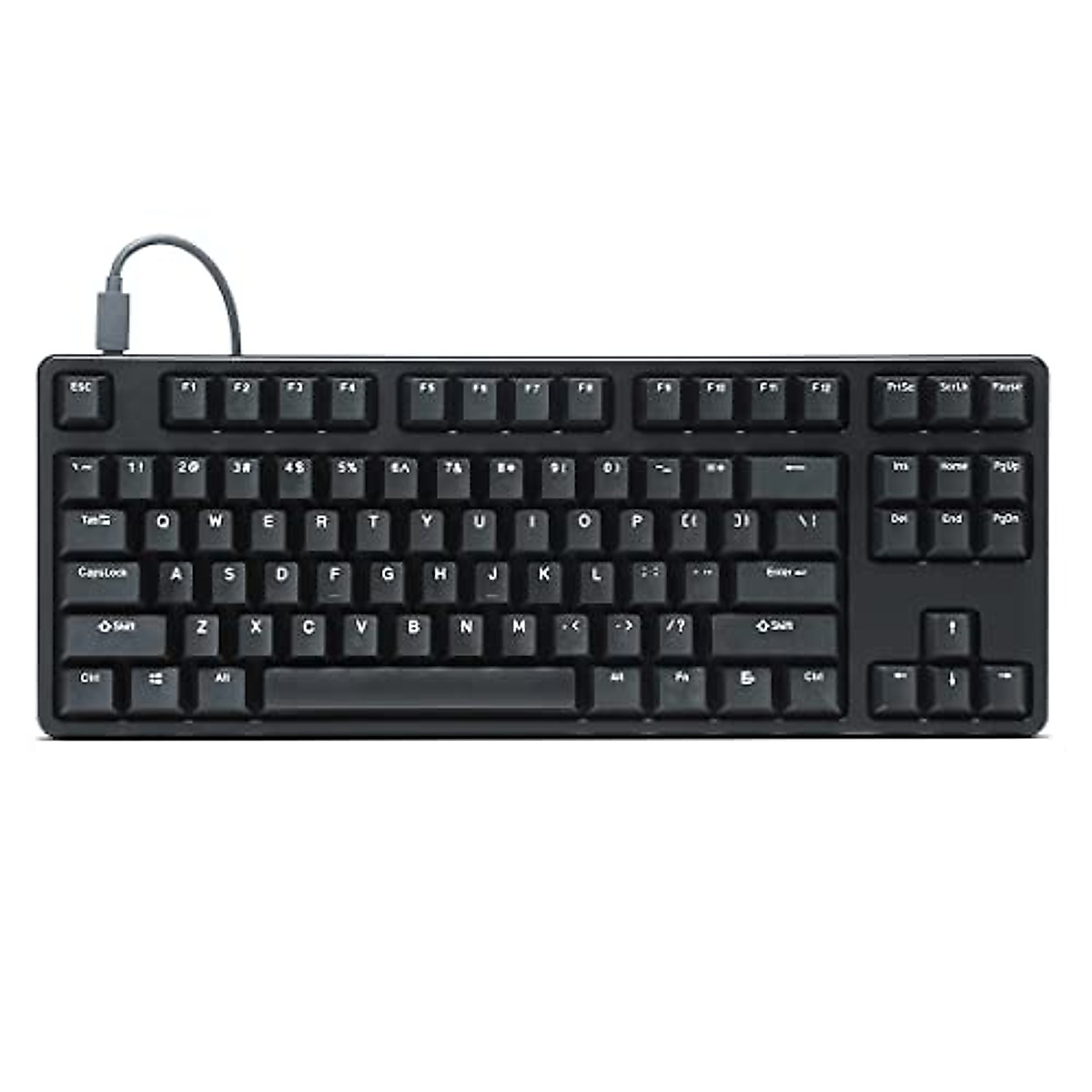 DROP Signature Series Mechanical Keyboard - Tenkeyless TKL (87 Key), Doubleshot Cherry Keycaps, Tactile Holy Panda Switches, Hot-Swap, Backlit RGB LED, USB-C, Aluminum Frame (Classic Midnight)