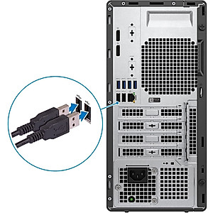 Dell OptiPlex 5000 Desktop Computer - Intel Core i5 12th Gen i5-12500 Hexa-core (6 Core) 3 GHz - 8 GB RAM DDR4 SDRAM - 256 GB M.2 PCI Express NVMe 3.0 x4 SSD - Tower - Black