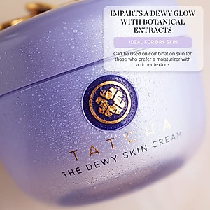TATCHA The Dewy Skin Cream: Rich Cream to Hydrate, Plump and Protect Dry and Combo Skin - 50 ml / 1.7 oz
