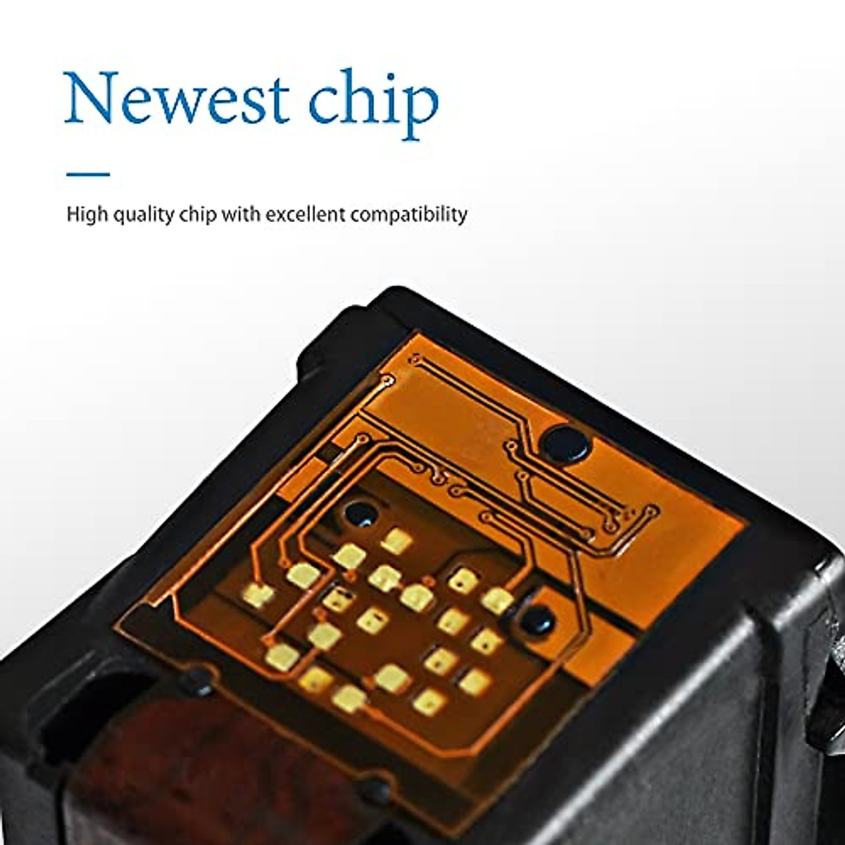 63XL Black ink cartridge,HavaTek Remanufactured 63XL Replacement for HP 63 Black Ink Cartridge Fit for HP Envy 4520 4516 4512 OfficeJet 3830 5255 5258 4650 4655 Deskjet 1112 3630 3632 Printer (1 Pack)