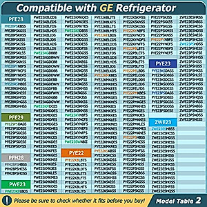 UPGRADED WR71X11044, WR71X11059 Refrigerator Door Bin (Right Door), Compatible with ge Refrigerator (Some Models, not All), Replaces PS6011779, AP5656690, 2691847, EAP6011779 Fridge Door Shelf
