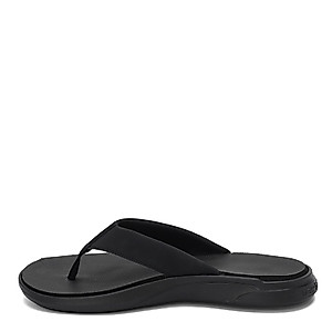 New Balance Men's 340 V1 Flip-Flop, Black/Magnet, 13