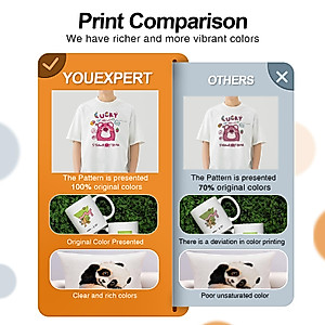 INK+ SG400 SG800 Sublimation Cartridge Compatible with Sawgrass Virtuoso SG400 SG800 Printer DIY, Latest Upgraded Chip (1 Black, 1 Cyan, 1 Magenta, 1 Yellow, 4 Pack)