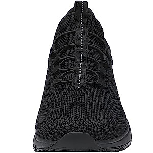 OXOMOCA Non Slip Shoes for Men Kitchen Chef Slip Resistant Shoes Lightweight Comfortable Food Service Shoes Restaurant Slip Resistant Work Shoes Footwear Black