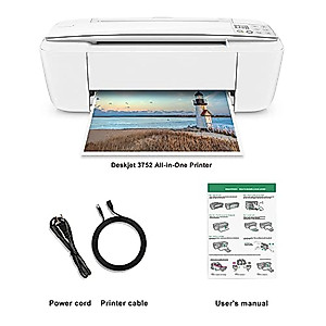 for HP Deskjet 3752 All-in-One Printer, Used-Like New Printer(Cartridge not Included)