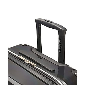Karl Lagerfeld Paris Flowers 25" Upright Luggage, Black