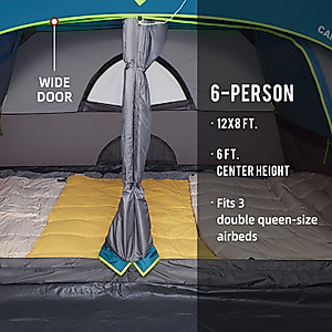 CAMEL CROWN Tents for Camping 6 Person Tent Waterproof Easy Setup Backpacking Tents