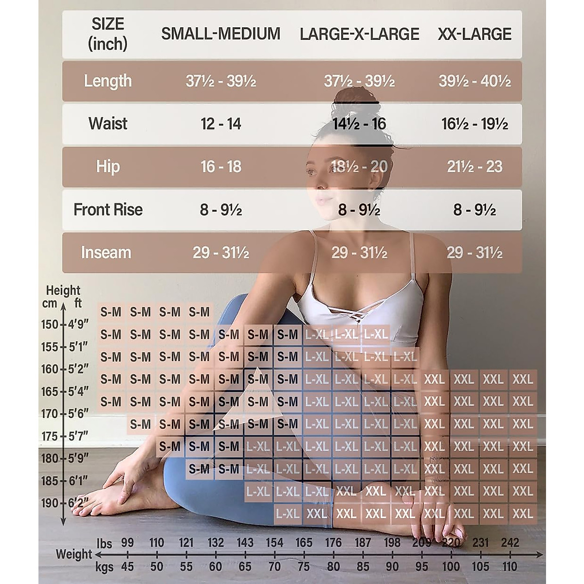 Blisset 3 Pack High Waisted Leggings for Women-Soft Athletic Tummy Control Pants for Running Yoga Workout Reg & Plus Size